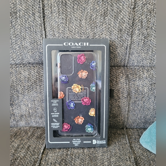 Coach | Cell Phones & Accessories | Coach Clear Floral Samsung Galaxy ...